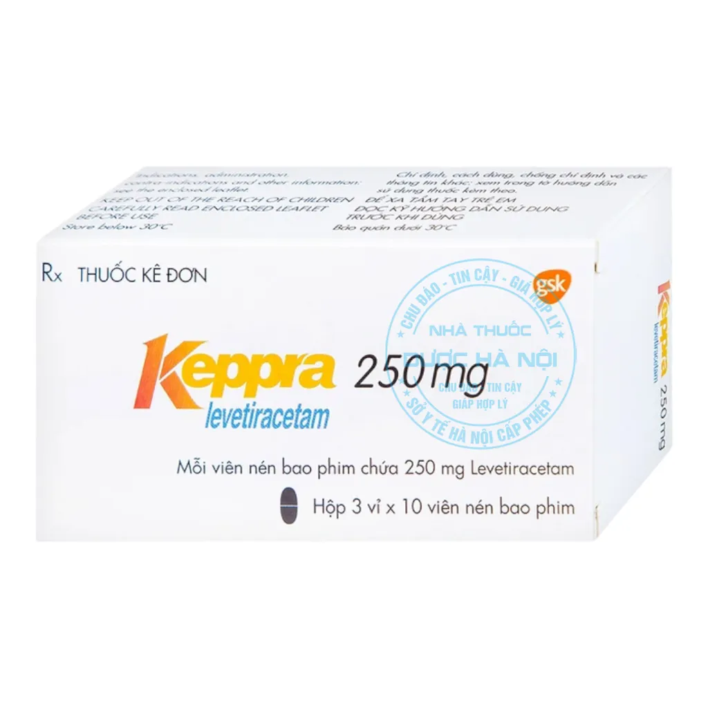 Thuốc Keppra 250mg điều trị bệnh động kinh