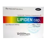 Thuốc Lipiden Cap điều trị rối loạn lipid máu hiệu quả